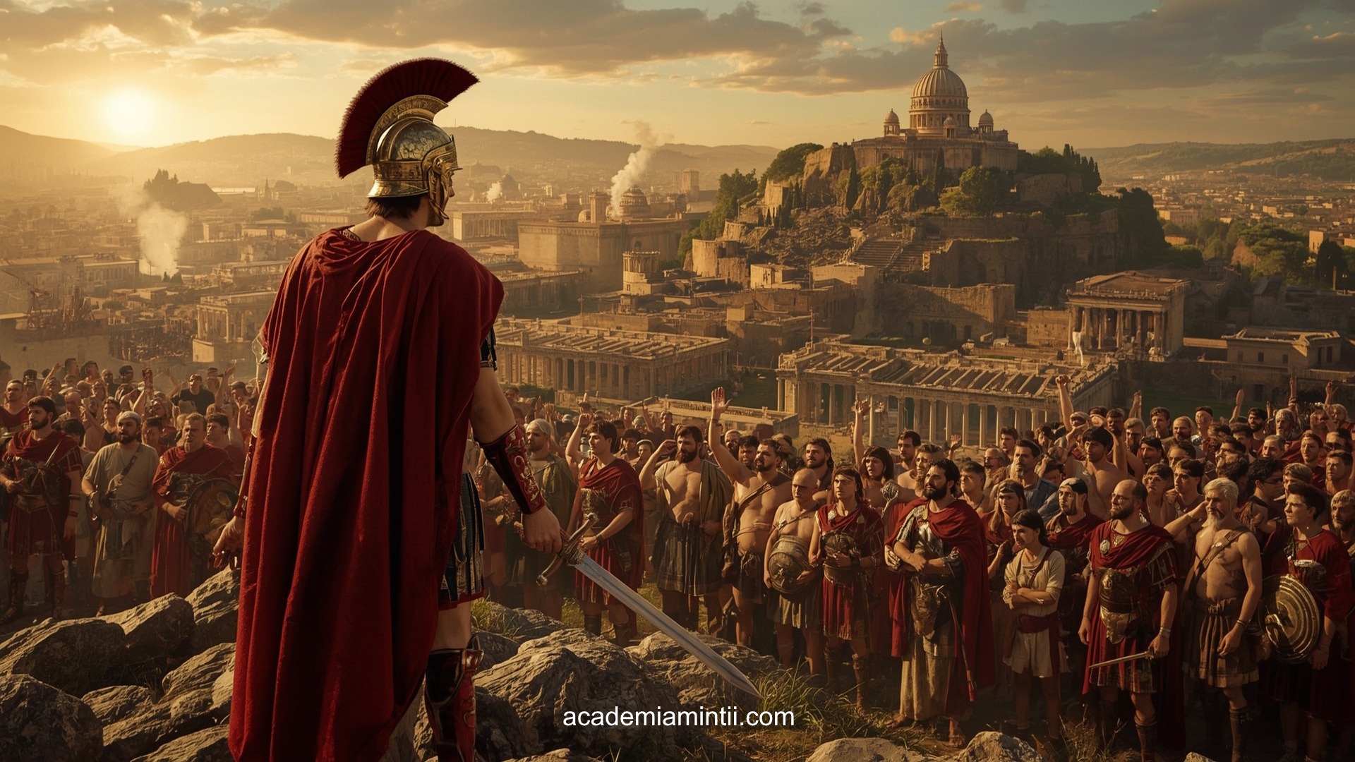 Mitul lui Romulus și Remus - Legenda întemeierii Romei